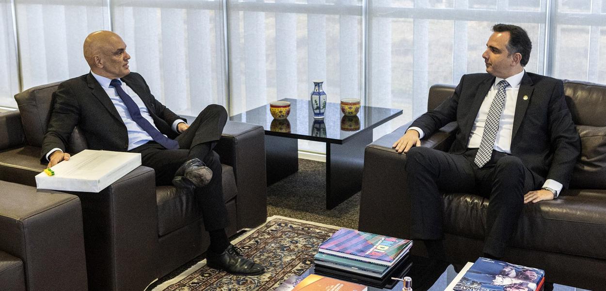 Pacheco visita Moraes e defende respeito ao resultado das eleições ...
