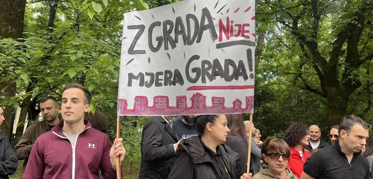 Eurozox voljan da odustane od gradnje u Beogradskoj ulici, za sada sve ...