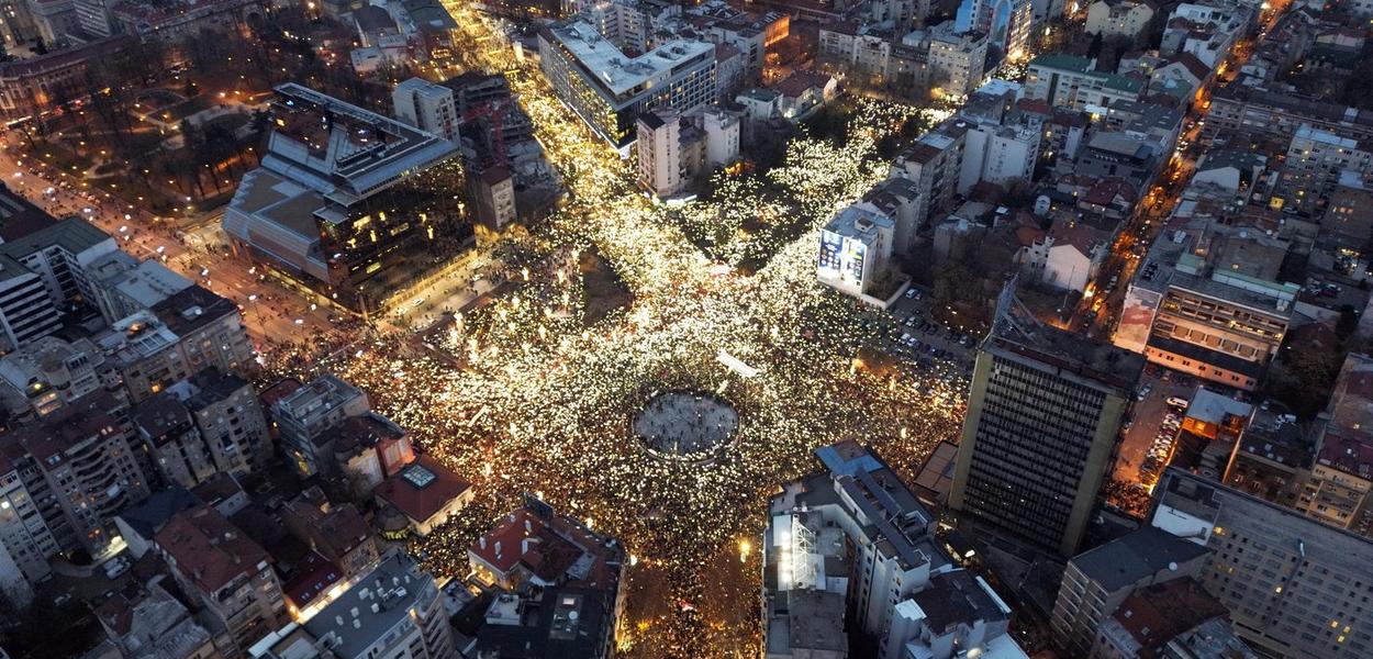 Protest studenata u fokusu svetskih medija, milioni pregleda snimaka sa ...