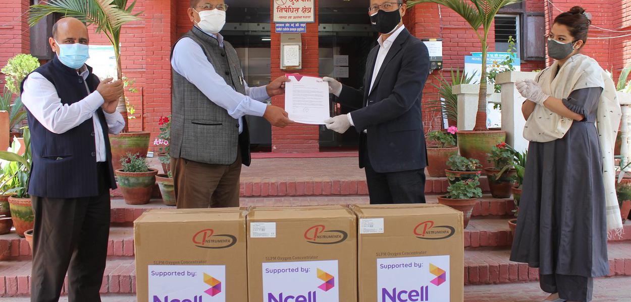 Ncell Covid aid | Nepali Times