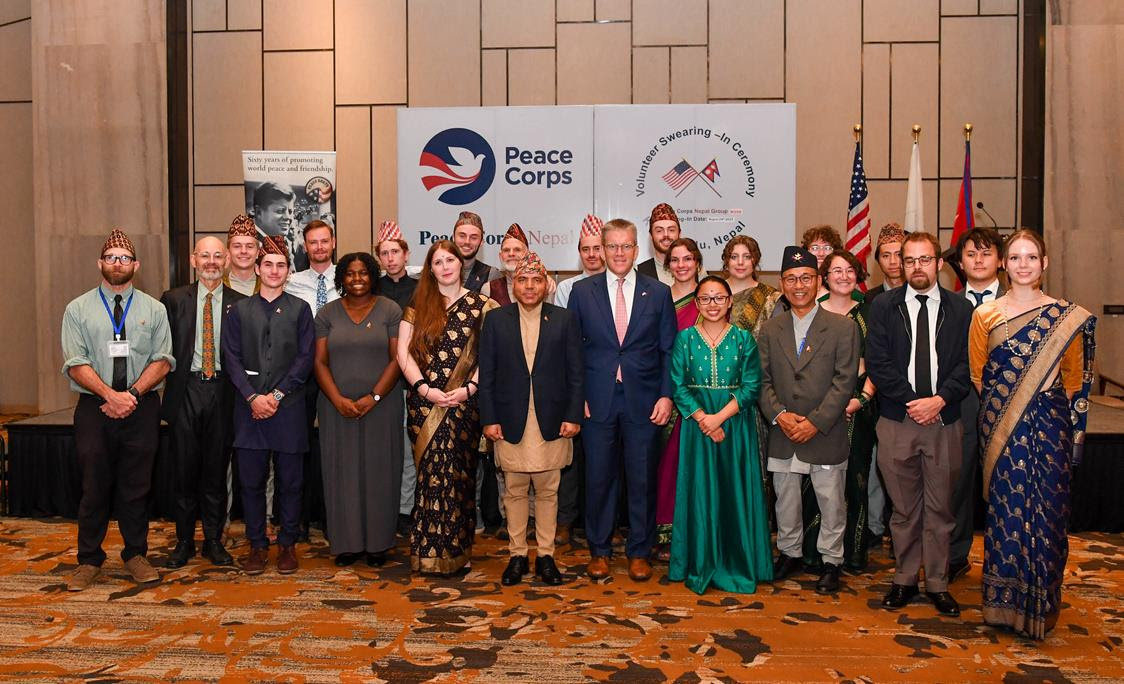 New Peace Corps volunteers | Nepali Times