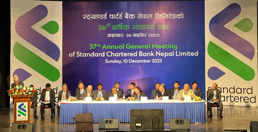StanChart AGM | Nepali Times