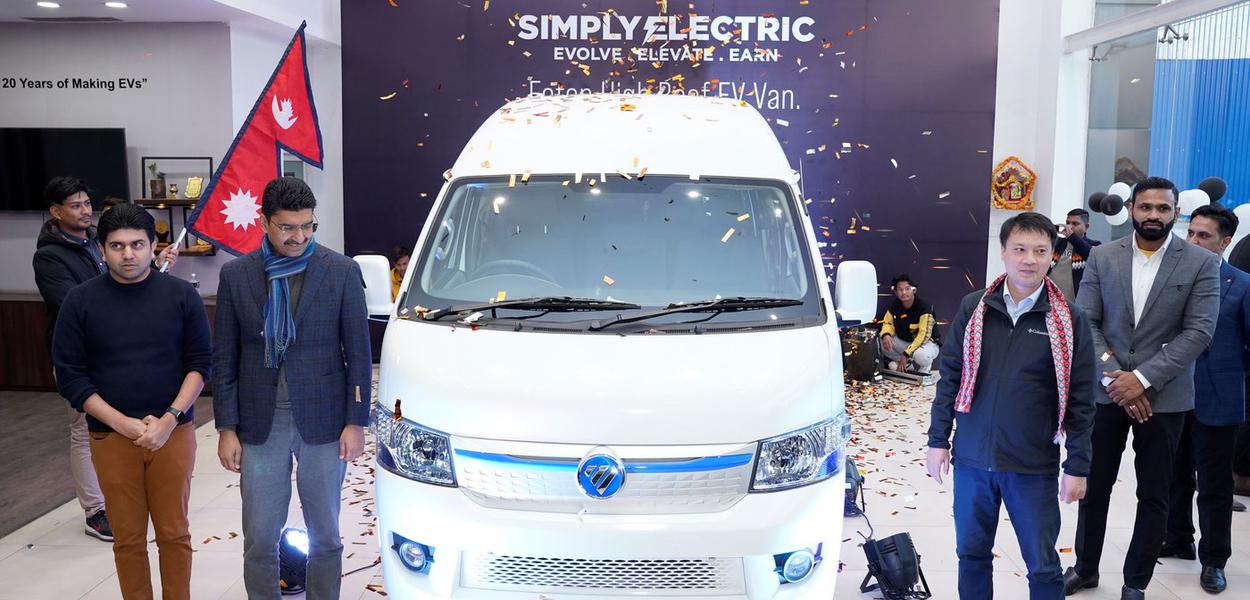 Foton EV Van | Nepali Times