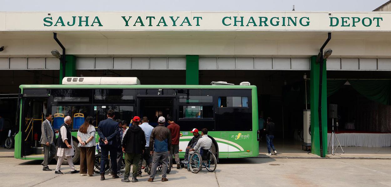 Sajha’s green buses go greener | Nepali Times